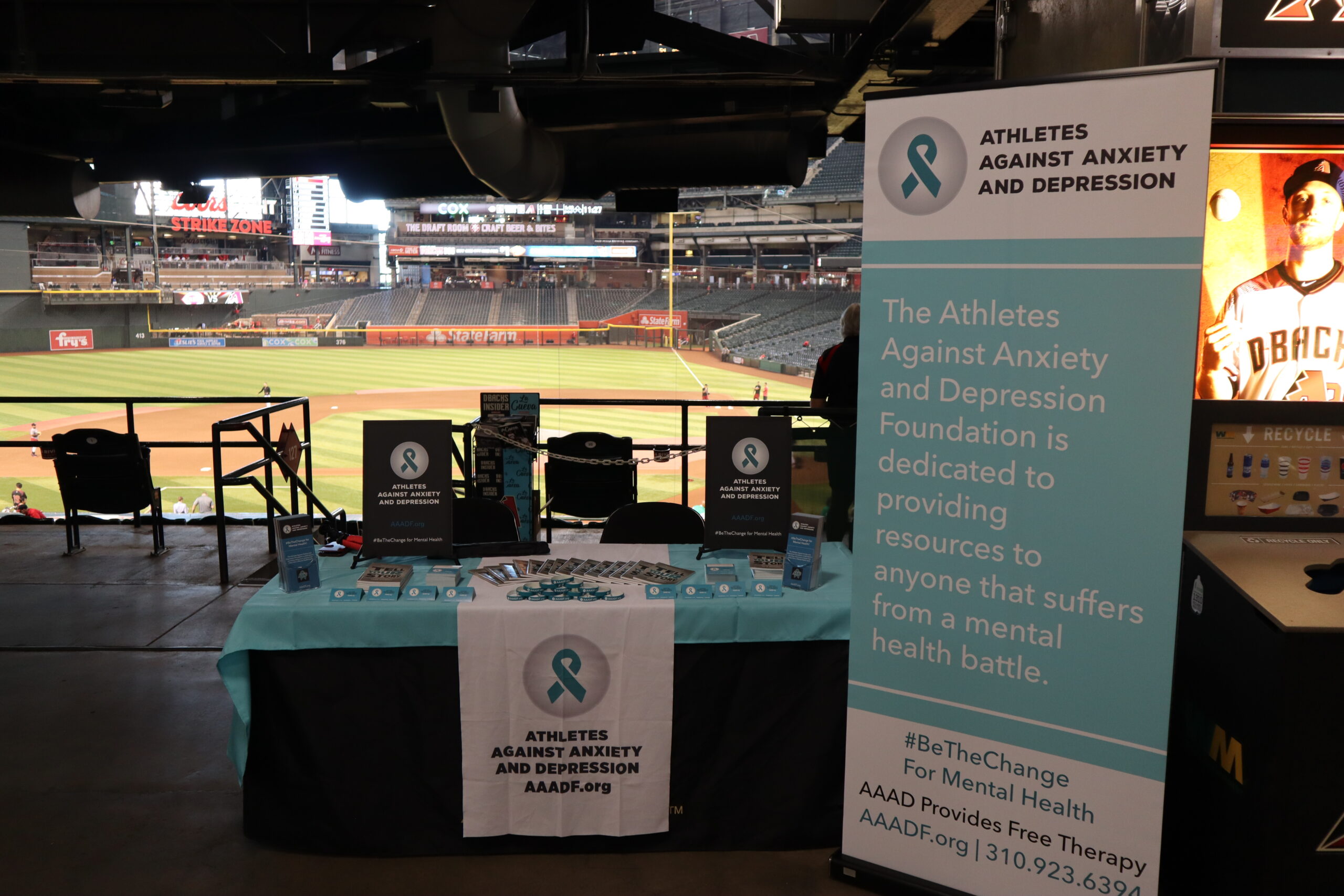 Arizona Diamondbacks Mental Health Awareness Day - Athletes Against ...